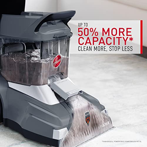 Hoover Powerscrub XL Pet Carpet Cleaner Machine, Upright Shampooer, FH68002, Black