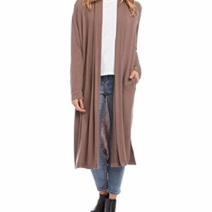 Karen Kane Women's Duster, Mushroom, X-Small