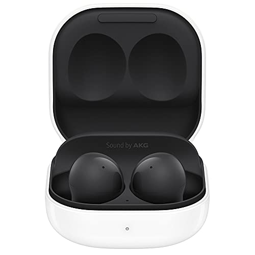 SAMSUNG Galaxy Buds2 True Wireless Earbuds Noise Cancelling Ambient Sound Bluetooth Lightweight Comfort Fit Touch Control, International Version (Graphite)