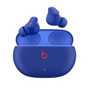 beats studio buds – true wireless noise cancelling earbuds – compatible with apple & android, built-in microphone, ipx4 rating, sweat resistant earphones, class 1 bluetooth headphones – ocean blue