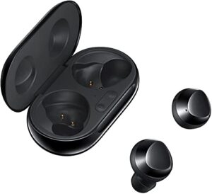 samsung galaxy buds plus, true wireless earbuds bluetooth 5.0 (wireless charging case included), black – us version