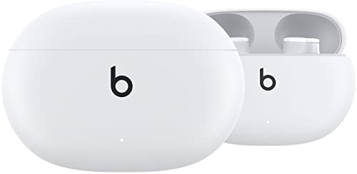 Beats_by_dre Beats Studio Buds Totally Wireless Active Noise Cancelling (ANC) Earbuds Bundle with Case (White)