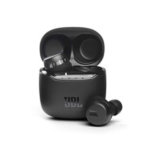 jbl tour pro+ tws true wireless bluetooth earbuds, noise cancelling, up to 32h battery, 3 mics, wireless charging, google assistant and alexa built-in (black)