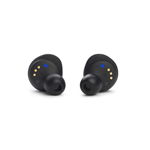 JBL Tour PRO+ TWS True Wireless Bluetooth Earbuds, Noise Cancelling, up to 32H Battery, 3 mics, Wireless Charging, Google Assistant and Alexa Built-in (Black)