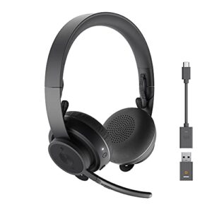 logitech zone wireless bluetooth headset – graphite