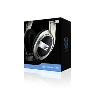 SENNHEISER HD 599 Open Back Headphone, Ivory