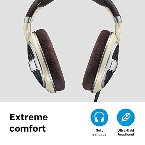 SENNHEISER HD 599 Open Back Headphone, Ivory