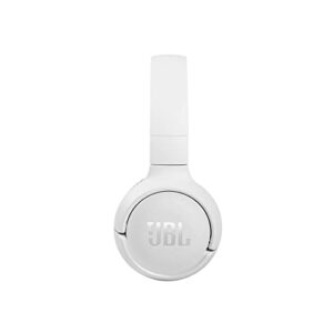 JBL Tune 510BT: Wireless On-Ear Headphones with Purebass Sound - White