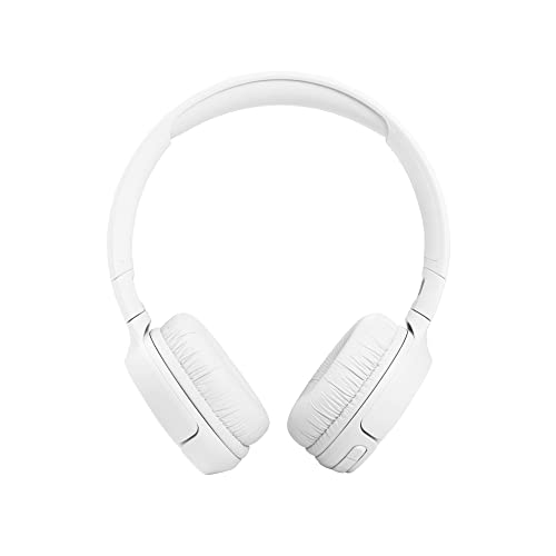 JBL Tune 510BT: Wireless On-Ear Headphones with Purebass Sound - White