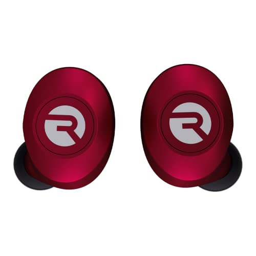 Raycon The Everyday Bluetooth Wireless Earbuds with Microphone- Stereo Sound in-Ear Bluetooth Headset True Wireless Earbuds 32 Hours Playtime (Matte Red)