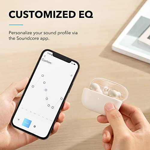 Soundcore by Anker Life P3i Hybrid Active Noise Cancelling Earbuds, 4 Mics, AI-Enhanced Calls, 10mm Drivers, Powerful Sound, App for Custom EQ, 36H Playtime, Fast Charging, Transparency, Bluetooth 5.2