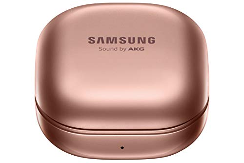 Samsung Galaxy Buds Live ANC TWS Open Type Wireless Bluetooth 5.0 Earbuds for iOS & Android, 12mm Drivers, International Model - SM-R180 (Buds Only, Mystic Bronze)