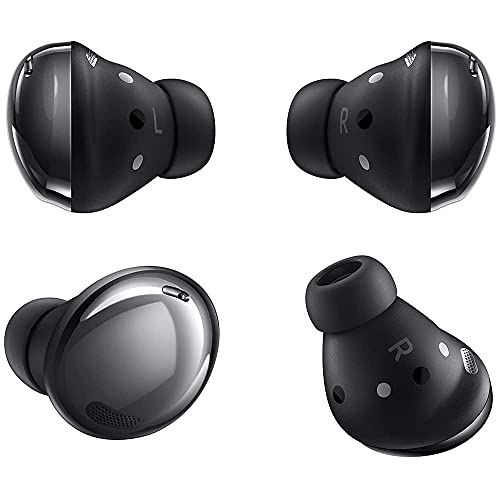 Samsung Galaxy Buds Pro, True Wireless Earbuds w/Active Noise Cancelling (Wireless Charging Case Included), Phantom Black (International Version) (Renewed)