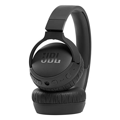 JBL Tune 660NC: Wireless On-Ear Headphones with Active Noise Cancellation - Black (Renewed)