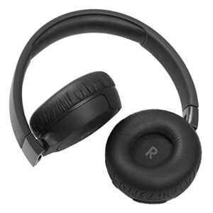 JBL Tune 660NC: Wireless On-Ear Headphones with Active Noise Cancellation - Black (Renewed)