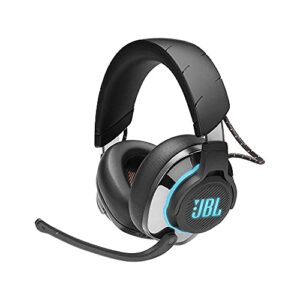 jbl quantum 800 – wireless over-ear performance gaming headset with active noise cancelling and bluetooth 5.0 – black