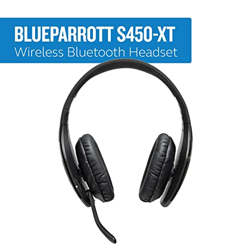 BlueParrott S450-XT Noise Canceling Bluetooth Headset (Renewed)