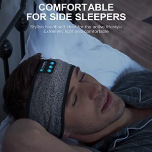 Sleep Headband, Enjoying Wireless Sleep Earbuds Noise Cancelling Headband Bluetooth Headphones with Thin Speakers, Sleep Headphones for Sleep,Workout,Yoga,Travel,Insomnia,Leisure