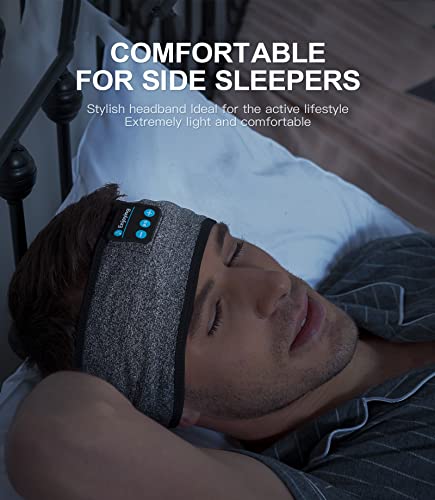 Sleep Headband, Enjoying Wireless Sleep Earbuds Noise Cancelling Headband Bluetooth Headphones with Thin Speakers, Sleep Headphones for Sleep,Workout,Yoga,Travel,Insomnia,Leisure