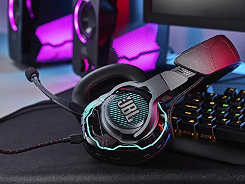 JBL Quantum ONE - Over-Ear Performance Gaming Headset with Active Noise Cancelling - Black (Renewed)