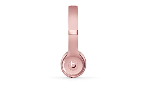 Beats Solo3 Wireless On-Ear Headphones - Apple W1 Headphone Chip, Class 1 Bluetooth, 40 Hours of Listening Time - Rose Gold (Previous Model)