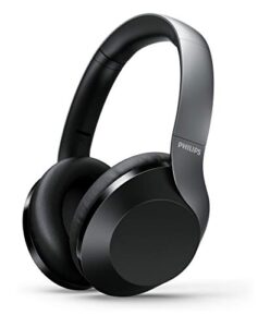 philips ph805 active noise canceling (anc) over ear wireless bluetooth performance headphones w/hi-res audio, comfort fit and 30 hours of playtime (taph805bk)