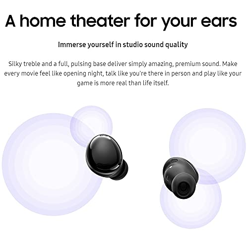 Samsung Galaxy Buds Pro, True Wireless Earbuds w/Active Noise Cancelling (Wireless Charging Case Included), Phantom Silver (International Version)