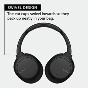 Sony WH-CH710N/B Wireless Bluetooth Noise Cancelling Headphones (Renewed)