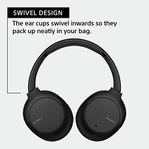 Sony WH-CH710N/B Wireless Bluetooth Noise Cancelling Headphones (Renewed)