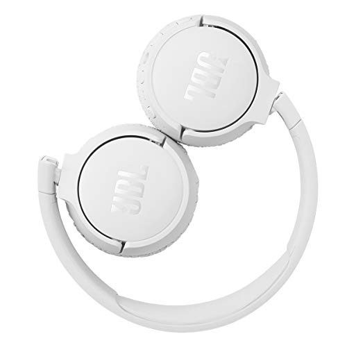 JBL Tune 660NC: Wireless On-Ear Headphones with Active Noise Cancellation - White