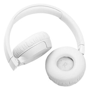 JBL Tune 660NC: Wireless On-Ear Headphones with Active Noise Cancellation - White