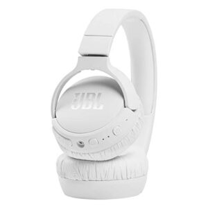 JBL Tune 660NC: Wireless On-Ear Headphones with Active Noise Cancellation - White