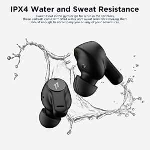 1MORE PistonBuds Bluetooth Headphone 5.0 with 4 Built-in Mics ENC for Clear Call, True Wireless Earbuds,IPX4, 20H Playtime, HiFi Stereo in-Ear Deep Bass Headset