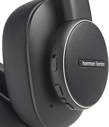 Harman Kardon Fly ANC Wireless Bluetooth Over-Ear Headphones with Active Noise Cancelling - Google Voice Assistant - Alexa Built-in (Retail Packaging)