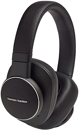 Harman Kardon Fly ANC Wireless Bluetooth Over-Ear Headphones with Active Noise Cancelling - Google Voice Assistant - Alexa Built-in (Retail Packaging)