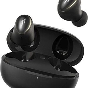 1MORE ColorBuds 2 Active Noise Cancelling Wireless Earbuds, Bluetooth 5.2 Earphones, Sound ID, Dual Mode Noise Cancelling, CVC 8.0 for Clear Calls, Fast & Wireless Charging, IPX5, Black