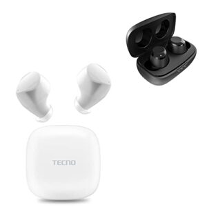 tecno h2 wireless earbuds & bde01 wireless earbuds with microphone