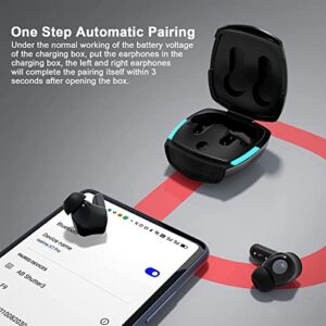 ACAGET True Wireless Earbuds Bluetooth Headphones & iPhone 13 Pro Case Noise Cancelling Earphones Stereo Bass Built-in Mic Headphone