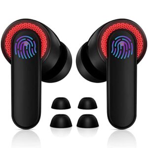 ACAGET True Wireless Earbuds Bluetooth Headphones & iPhone 13 Pro Case Noise Cancelling Earphones Stereo Bass Built-in Mic Headphone