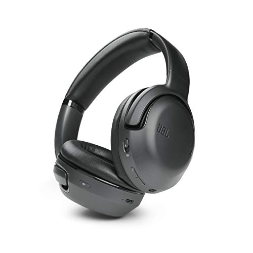 JBL Tour ONE Wireless Noise Cancelling Bluetooth Headphones, Hi-Res Audio, Perfect Voice Clarity Phone Calls, up to 50H Battery, Google Assistant and Amazon Alexa (Black)