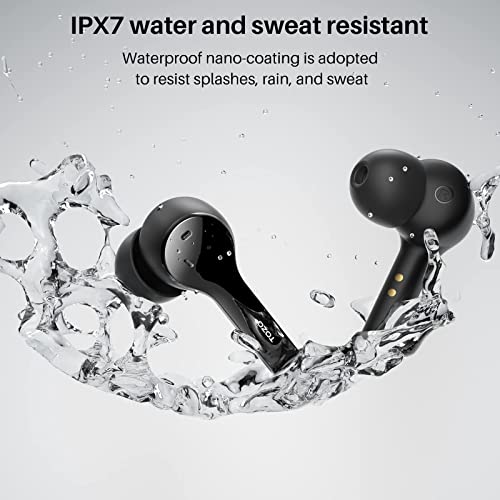 TOZO T10 Bluetooth 5.3 Wireless Earbuds & TOZO T9 True Wireless Earbuds ENC 4 Mic Call Noise Cancelling Bluetooth 5.3 Headphones