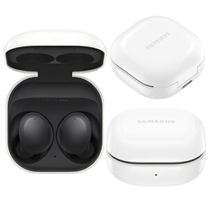 SAMSUNG Galaxy Buds2 True Wireless Earbuds Noise Cancelling Ambient Sound Bluetooth Lightweight Comfort Fit Touch Control, International Version (Graphite) (Renewed)