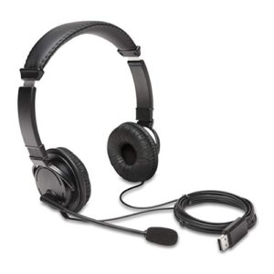 kensington usb hi-fi headphones with microphone (k97601ww)