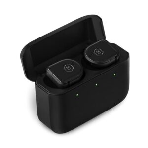 master & dynamic mw08 true wireless earphones (black ceramic/matte black case)