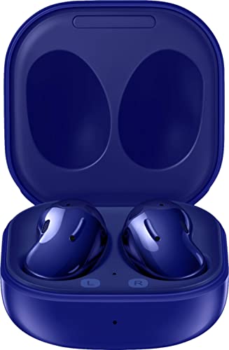 SAMSUNG Galaxy Buds Live True Wireless Earbuds (US Version, Active Noise Cancelling, Wireless Charging Case Included) Mystic Blue, SM-R180NZBAXAR