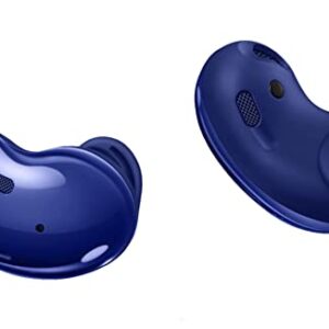 SAMSUNG Galaxy Buds Live True Wireless Earbuds (US Version, Active Noise Cancelling, Wireless Charging Case Included) Mystic Blue, SM-R180NZBAXAR