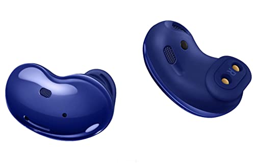 SAMSUNG Galaxy Buds Live True Wireless Earbuds (US Version, Active Noise Cancelling, Wireless Charging Case Included) Mystic Blue, SM-R180NZBAXAR