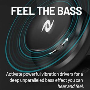 Nuvelon ONE Active Noise Canceling Headphones with Adjustable Bass, Wireless Over-Ear Bluetooth Headphones