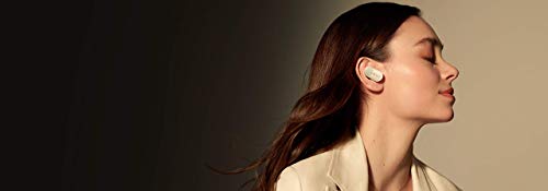 Sony Industry Leading Noise Canceling Truly Wireless Earbuds Compatible with Alexa Voice Control, Silver - Worldwide Version