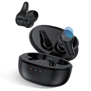 htc true wireless earbuds plus – anc, active noise cancellation ipx5 water resistant bluetooth 5.0 with enc, stereo in-ear touch control earbuds